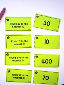 Free Rounding Math Center Games - Teaching at the Oaks