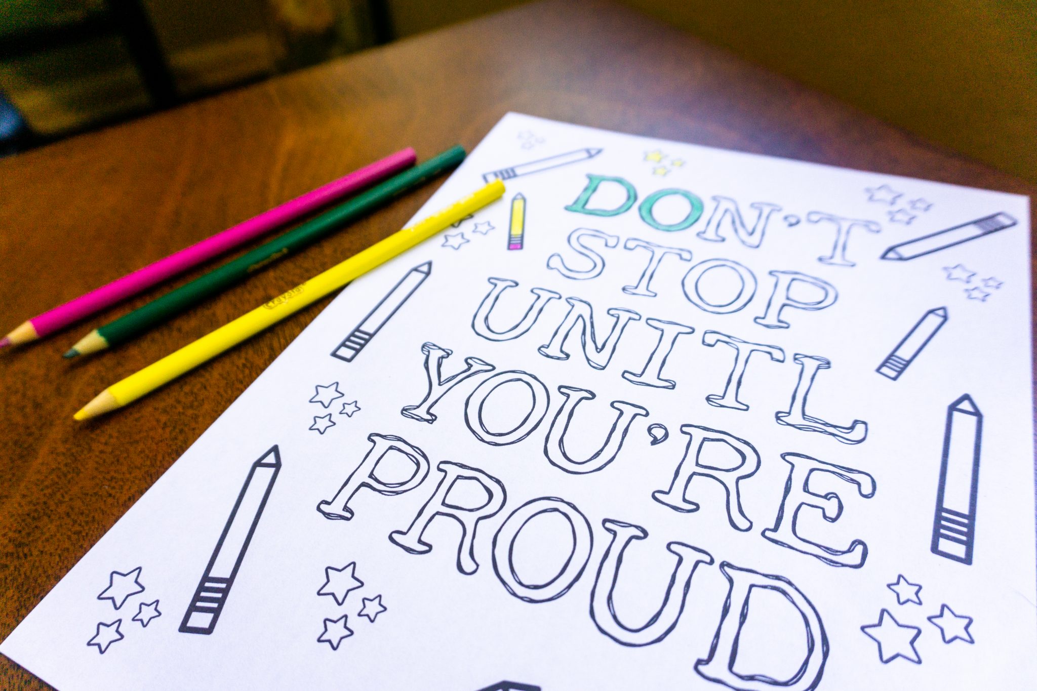 Free Coloring Sheets for Testing Season - Teaching at the Oaks