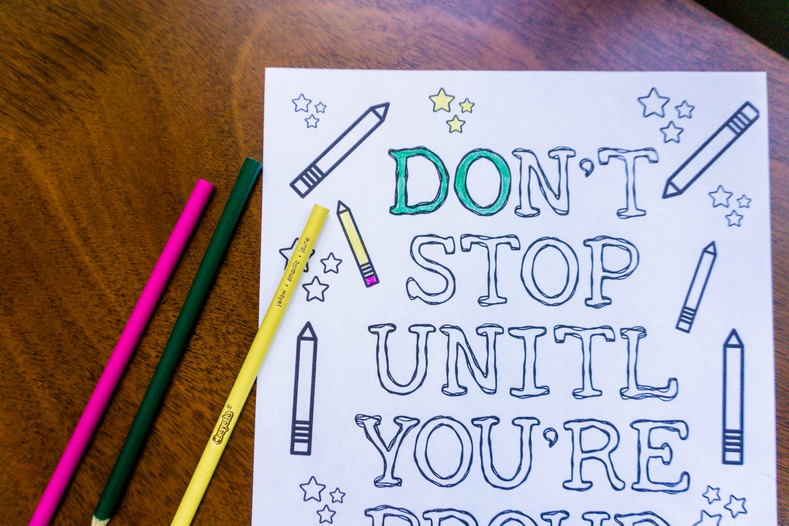Free Coloring Sheets for Testing Season - Teaching at the Oaks