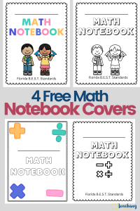 4 Free Interactive Math Notebook Covers - Teaching at the Oaks