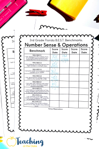 3 Ways to Use Florida BEST Data Tracking Sheets - Teaching at the Oaks