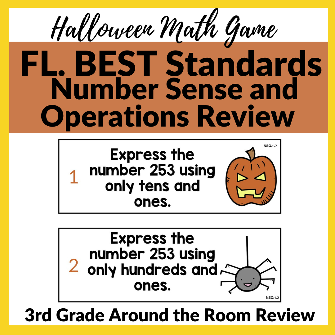 Free 3rd Grade Fall FL BEST Multiplication Review Activity - Teaching ...