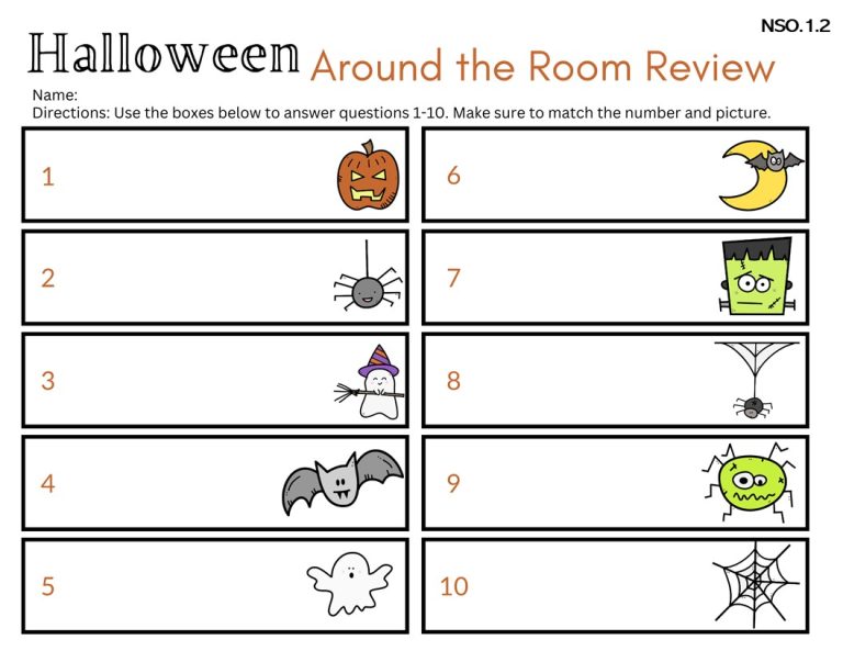 FL BEST Standards Halloween Game for 3rd Grade Math - Teaching at the Oaks