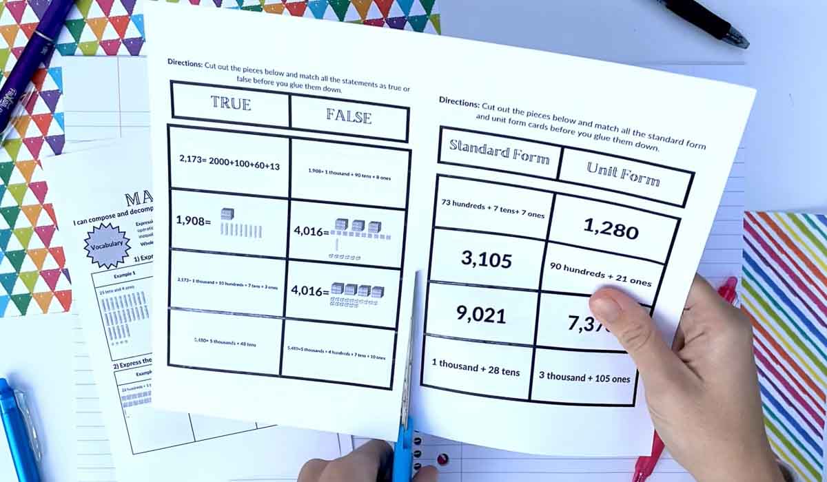 Free Grade 3 Florida BEST Math Lesson - Teaching at the Oaks