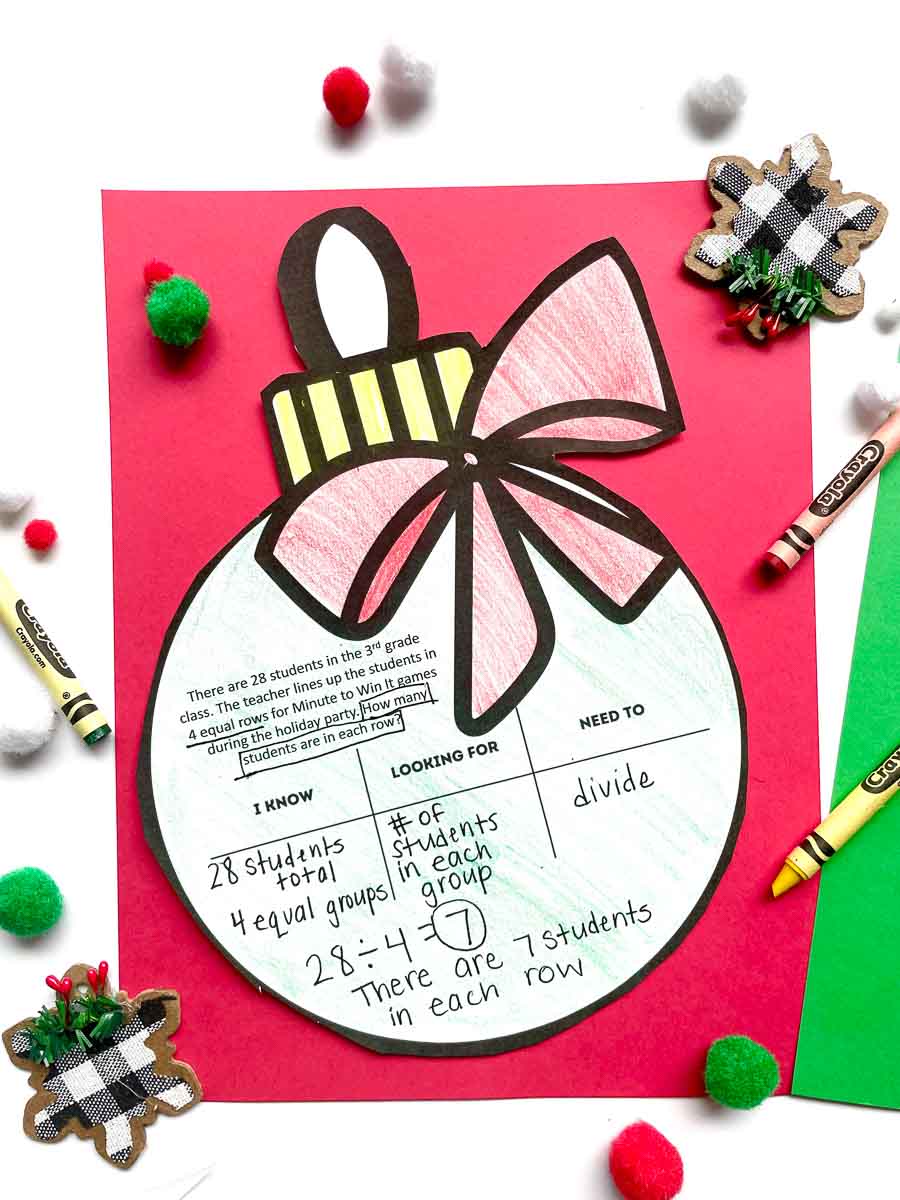 3 Christmas Florida BEST Math Activities Grade 3 - Teaching at the Oaks