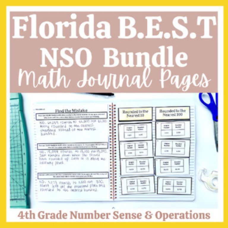 4th Grade Review for the Florida BEST Math Standards - Teaching at the Oaks